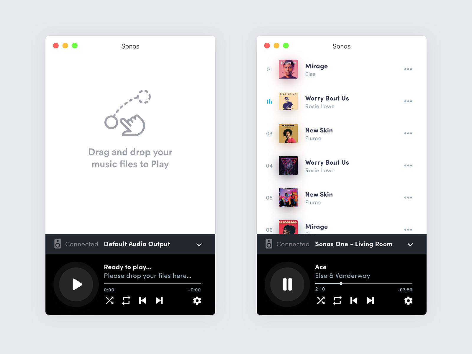 Media Player Concept by [asdf]studio on Dribbble