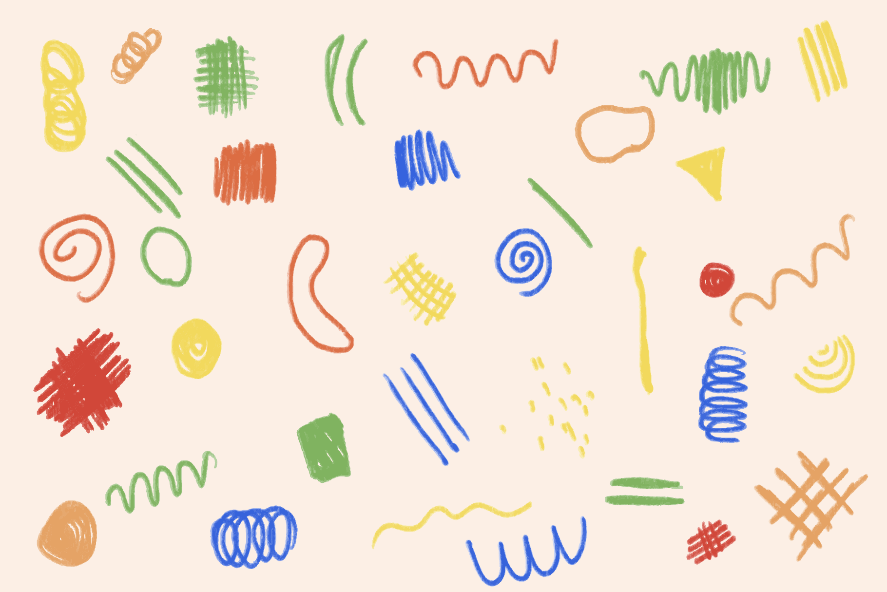 +50 Hand Drawn Doodles and Patterns! by Dani Samudio on Dribbble