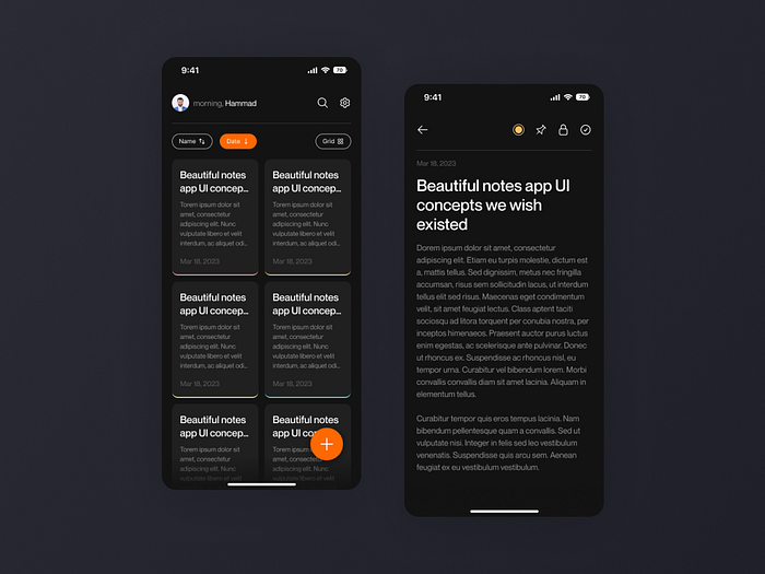 Notes UI designs, themes, templates and downloadable graphic elements ... Notes UI designs, themes, templates and downloadable graphic elements ...