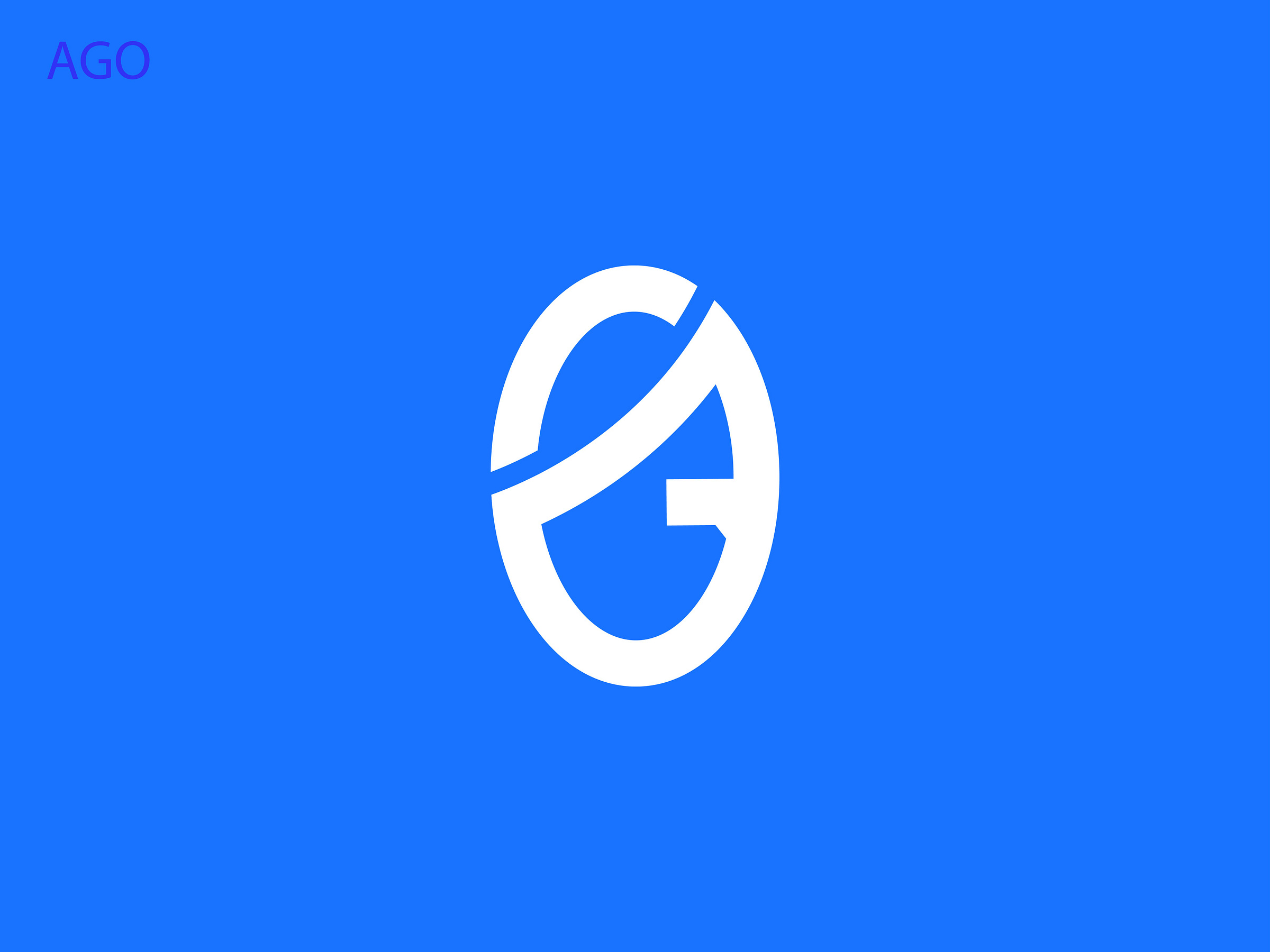 letter logo,monogram logo,brand logo,letter AGO by Sonia Afroz on Dribbble