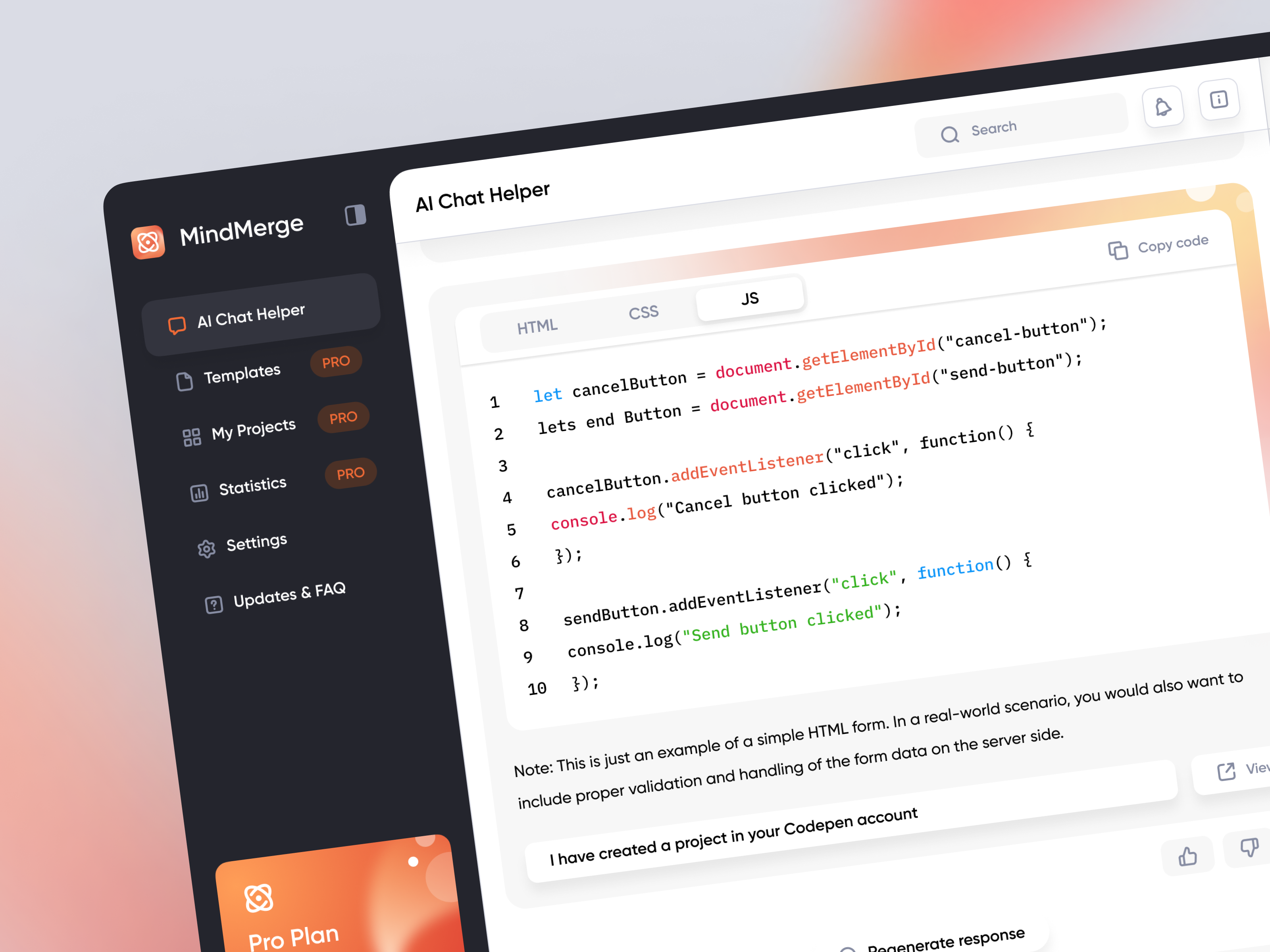 Chatbot Web UI by Ronas IT | UI/UX Team on Dribbble