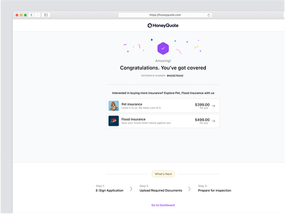 Success Page by Divan Raj on Dribbble