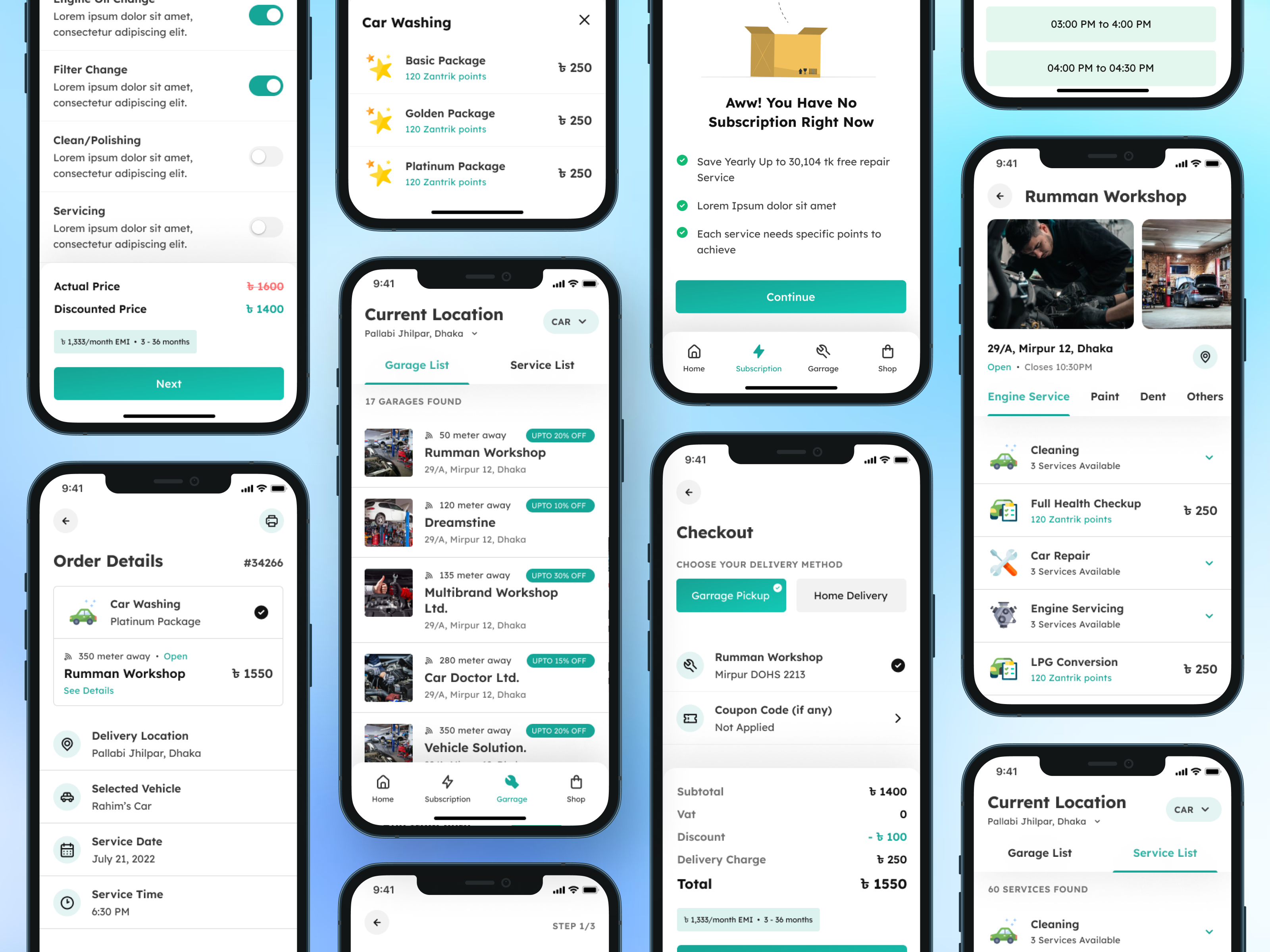 Zantrik App | Introducing Garage & Subscriptions by Design Monks - UX ...