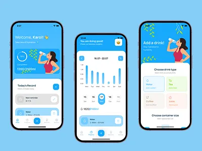 Hydration Tracking designs, themes, templates and downloadable graphic ...