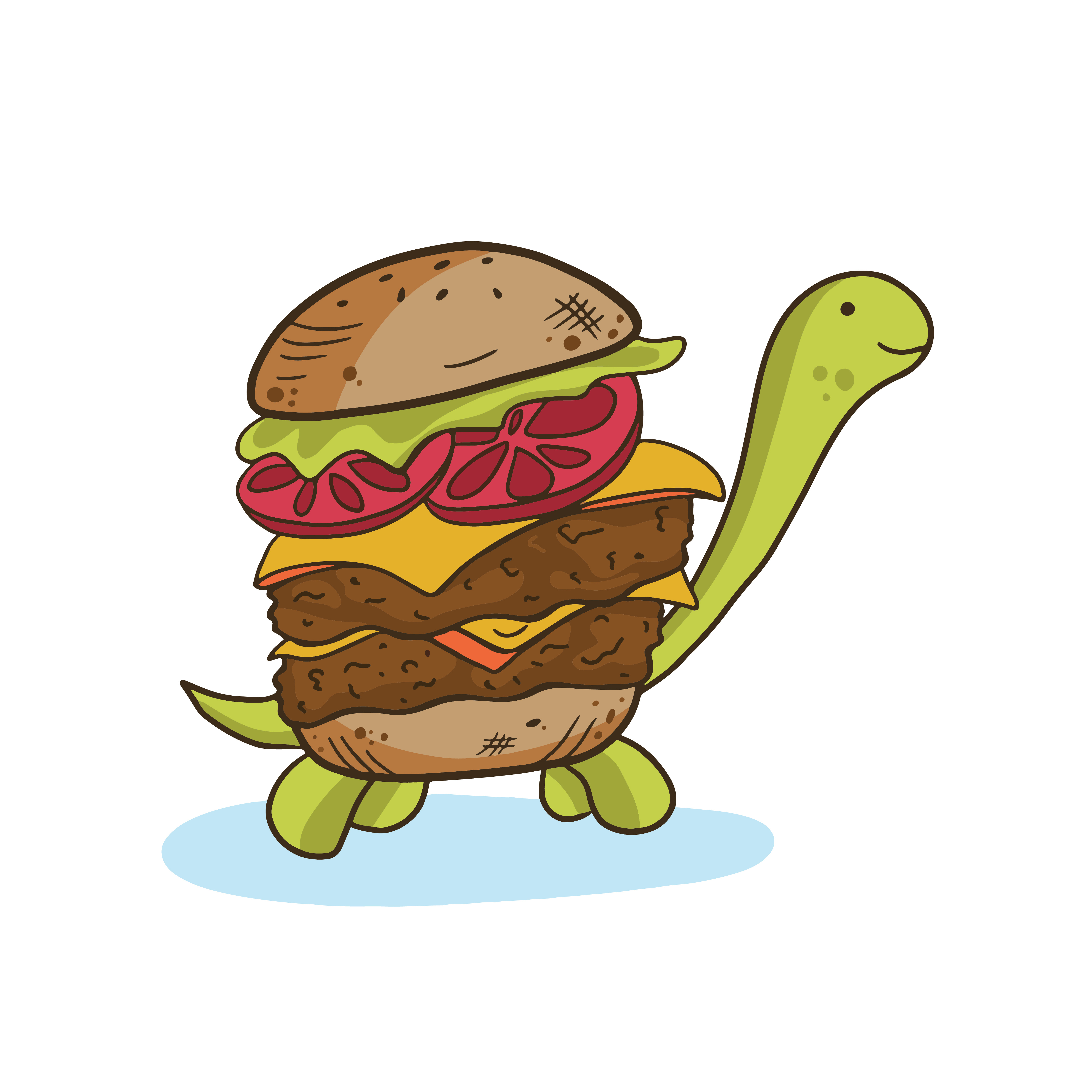 Turtle Love Can Designs by Jen Borror | Hoot Design Studio on Dribbble