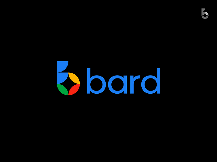 Bard AI - Logo design concept - v2.0 by Vijay -Logo Designer on Dribbble