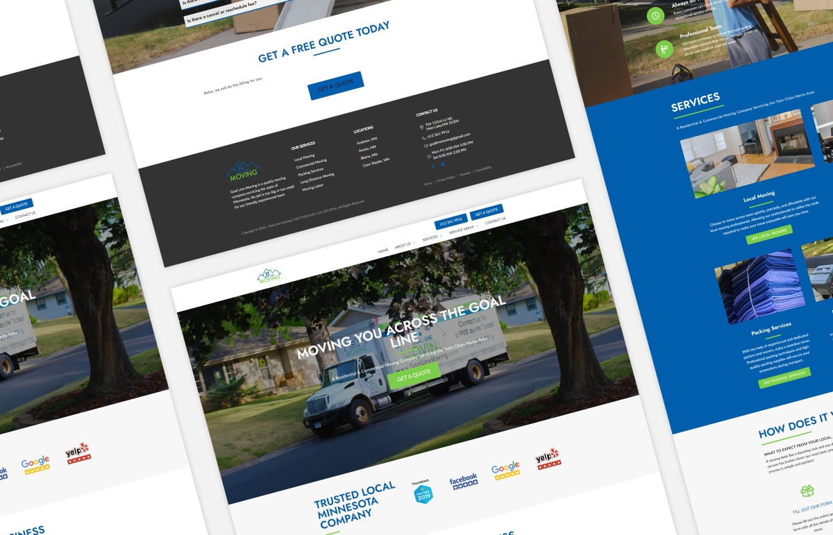 Template #5 by Rotate Digital on Dribbble