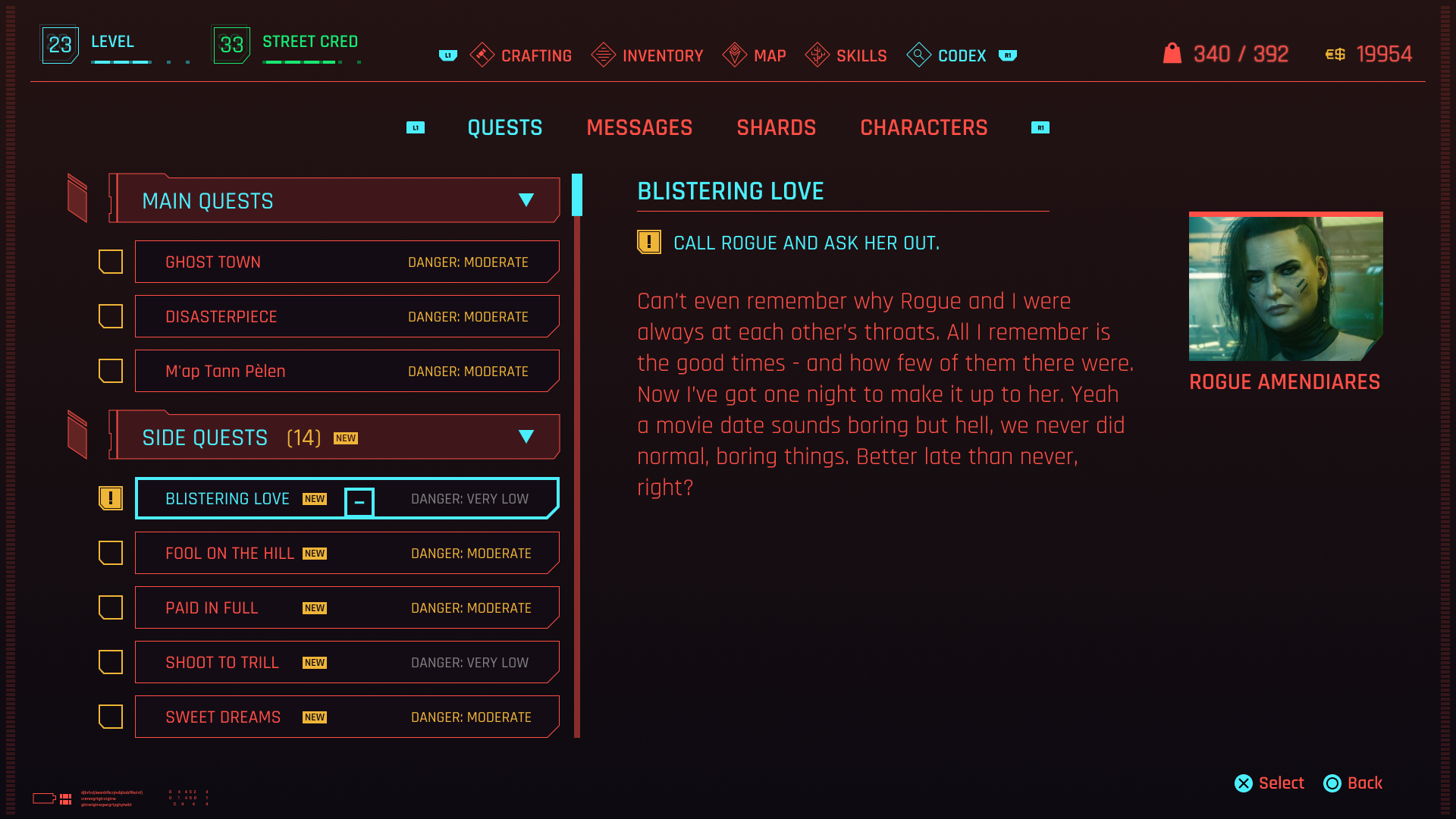 Cyberpunk 2077 Menu by Theo Mukoro on Dribbble