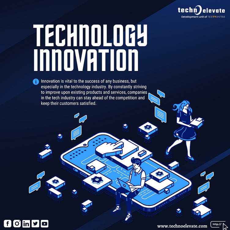 Technology Innovation by TechnoElevate by TechnoElevate on Dribbble