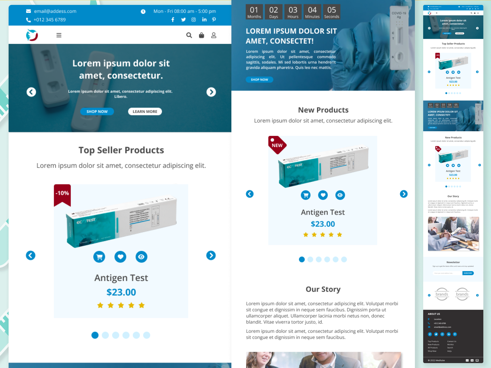 Meditube Website Design by Jasmin Tabamo on Dribbble