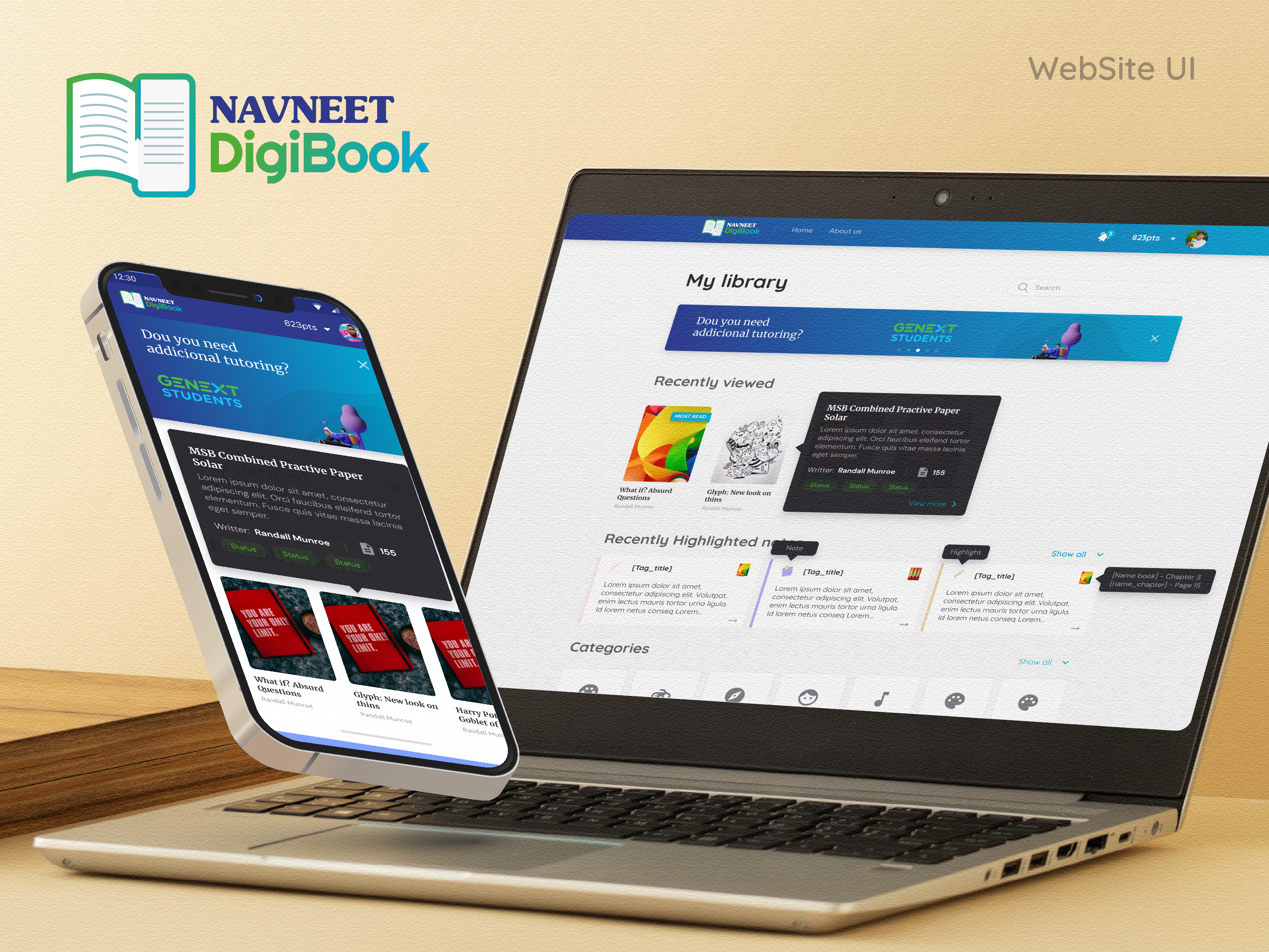 Navneet Digibook Navneet 21 Apekshit Prashnasanch English Yuvakbharati