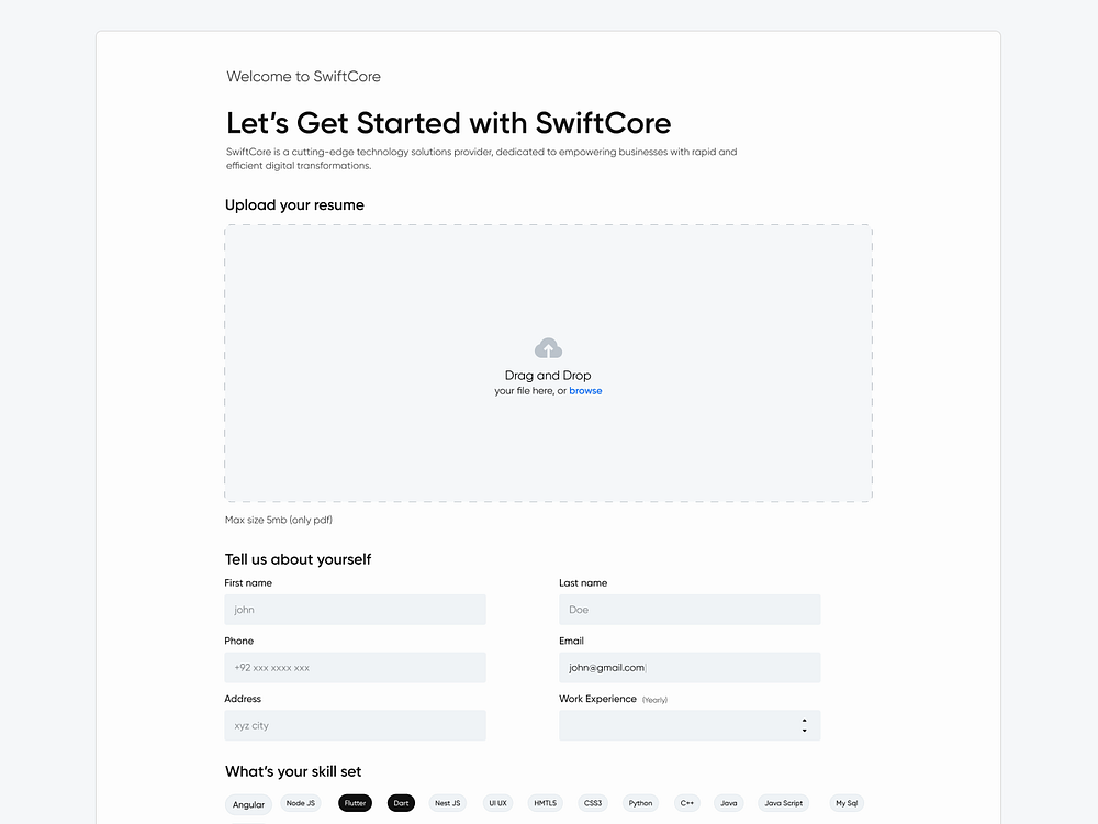Application Form designs, themes, templates and downloadable graphic ...
