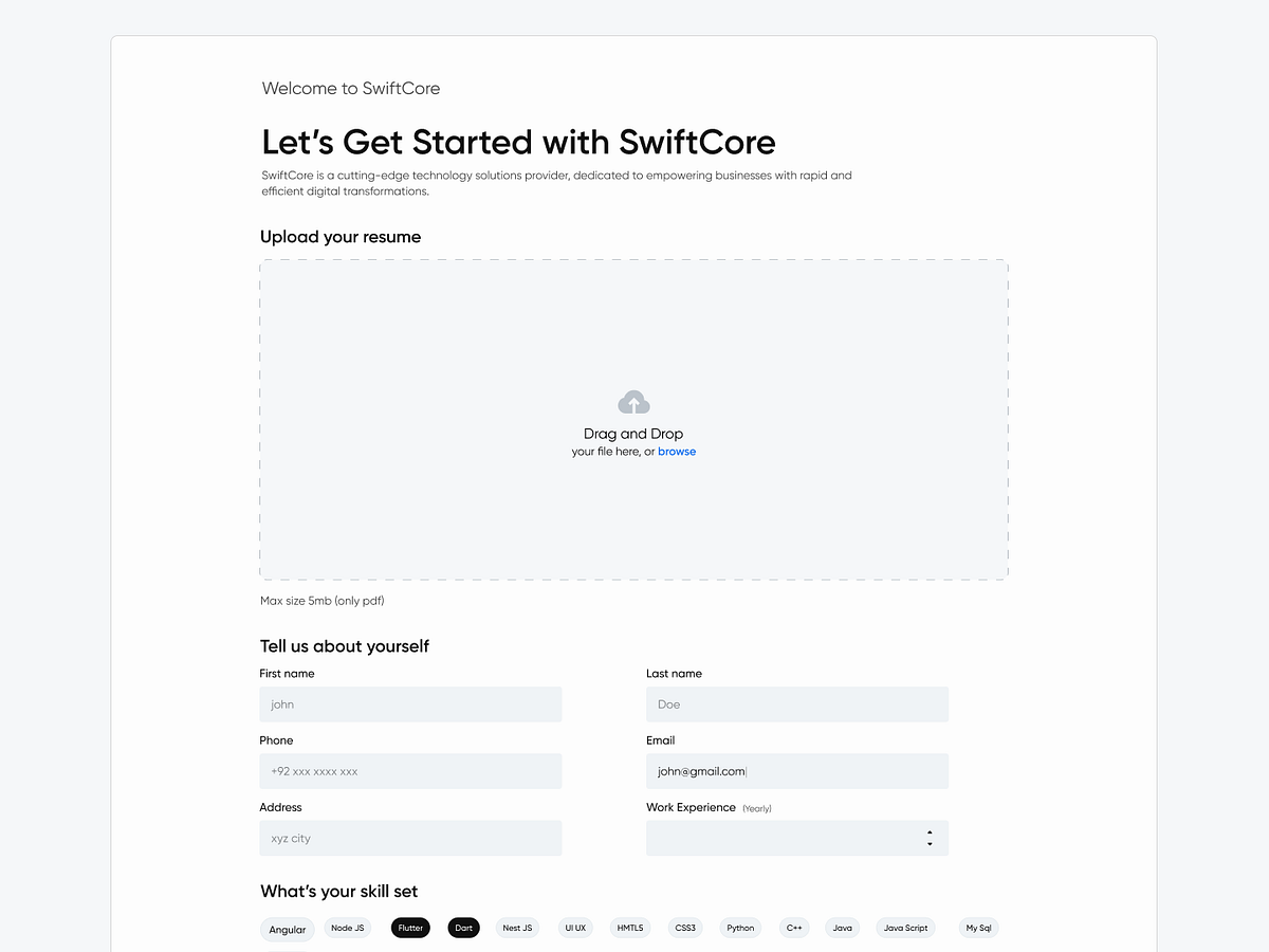 Application Form designs, themes, templates and downloadable graphic ...