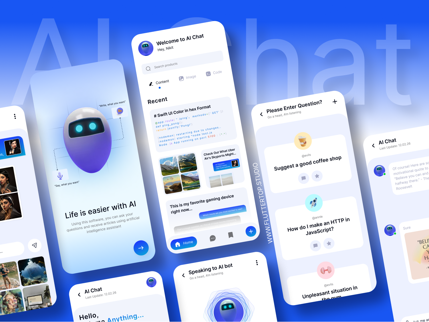 ChatAIBot: Seamless conversations powered by intelligent AI. by Rishabh ... ChatAIBot: Seamless conversations powered by intelligent AI. by Rishabh ...