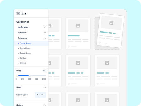 Browse thousands of Filter UI images for design inspiration | Dribbble