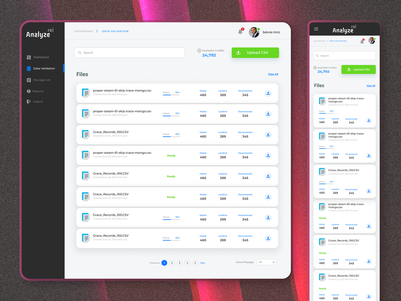 Analyze Dashboard Design by Widle Studio LLP on Dribbble