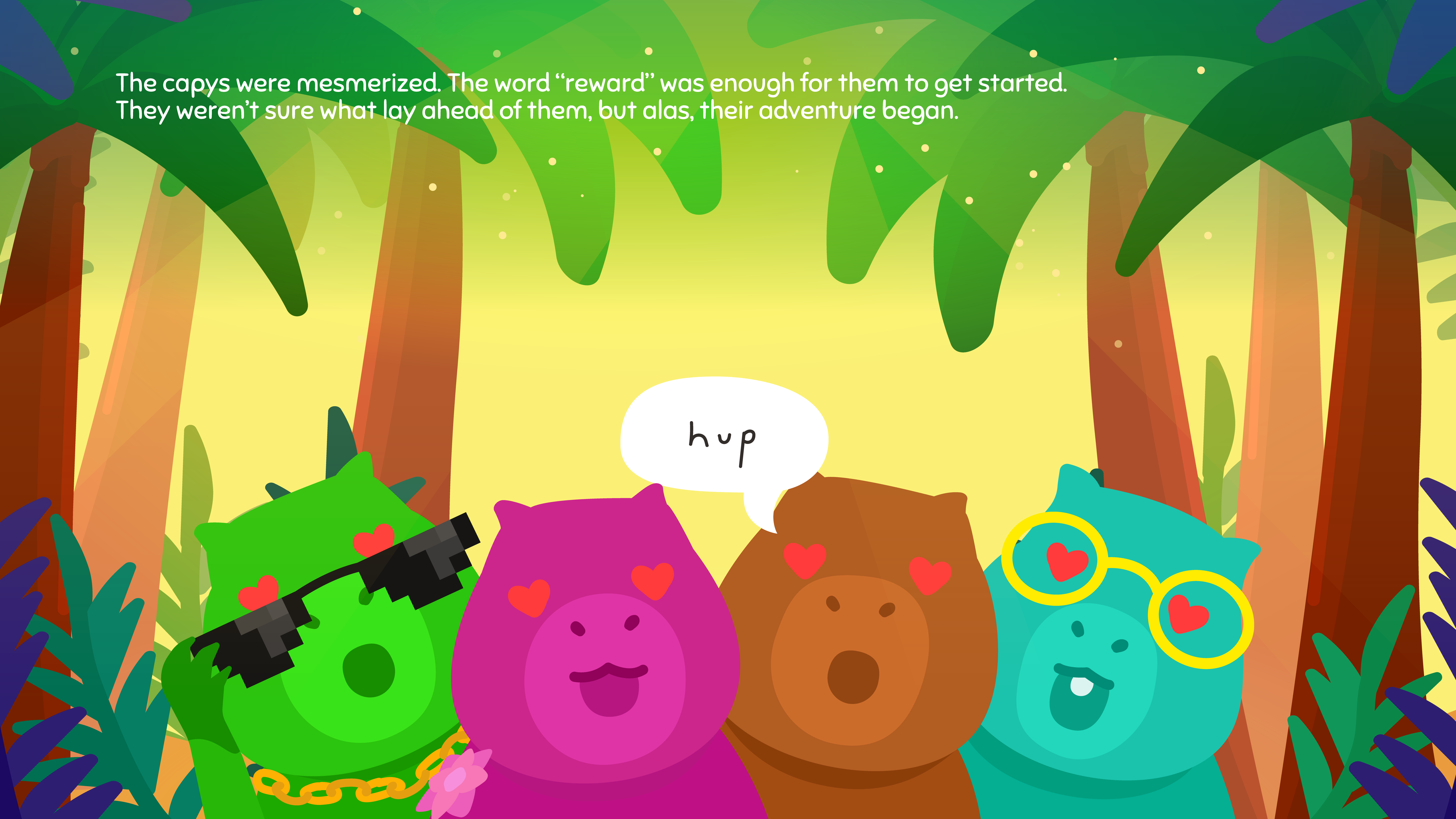 capy island opening cutscene by Amy Truong on Dribbble