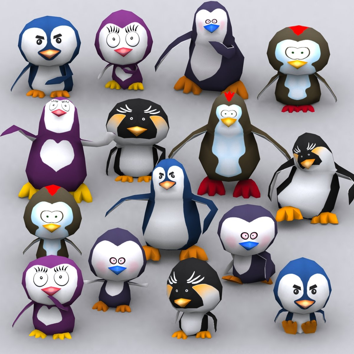 Eskimo vs Penguins by CGStudio_ on Dribbble