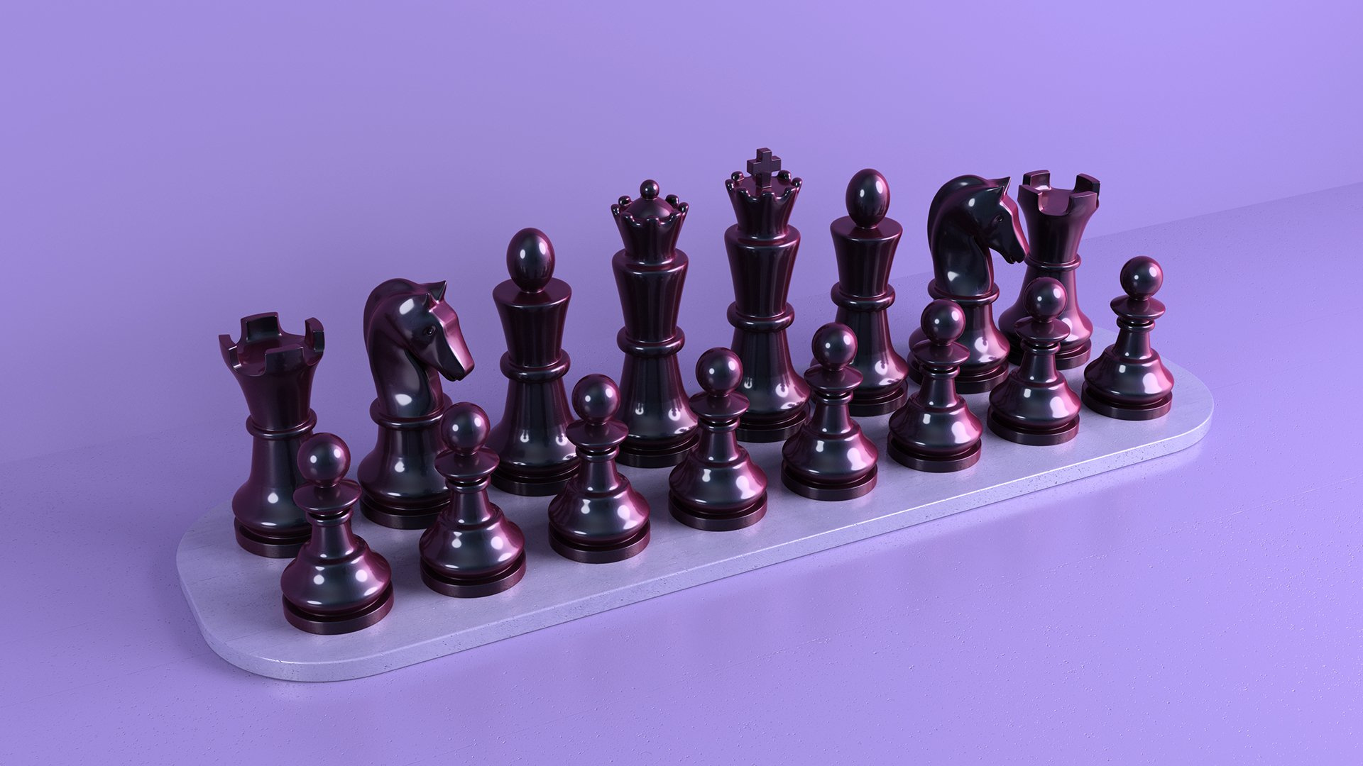 Classic - 3d chess models by FernandesDiego.std on Dribbble