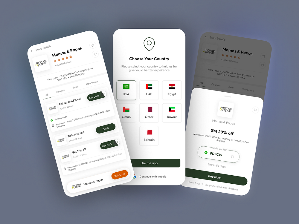 Coupon UI designs, themes, templates and downloadable graphic elements ...