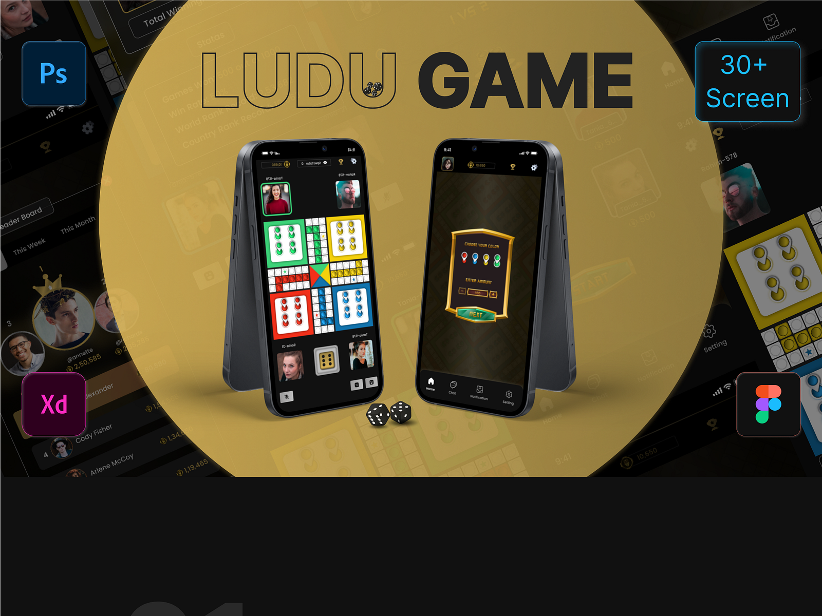 Ludo Game User Interface Design by Creative Silicornya on Dribbble