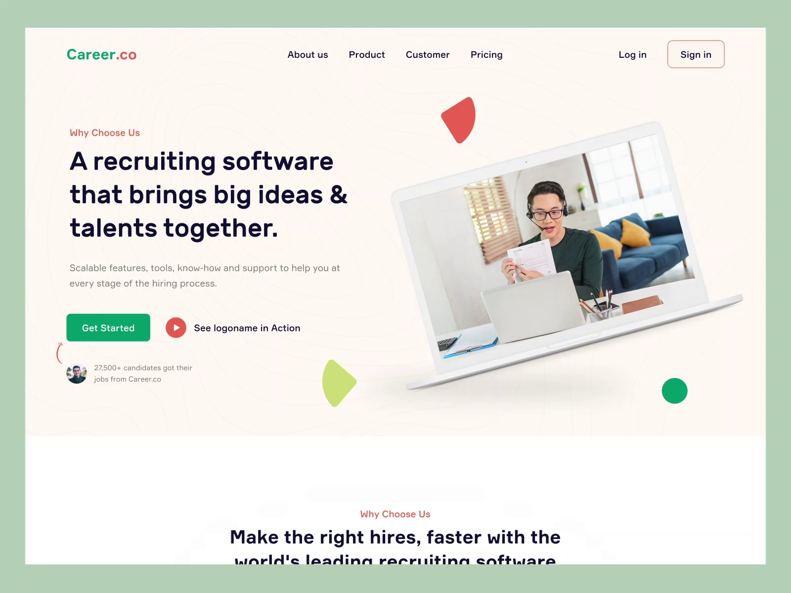 Job Recruiting SaaS Platform by Artiflow UI/UX Agency on Dribbble