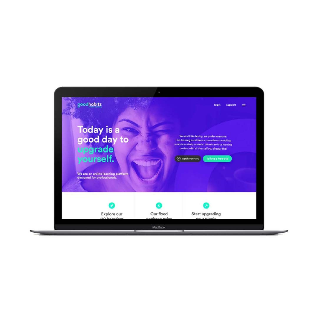 Branding & Identity + Logo (GoodHabitz) by SWAV Marketing on Dribbble