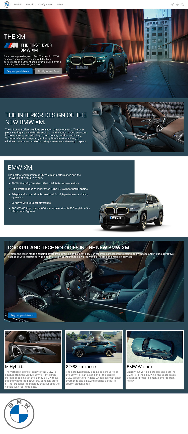 BMW (Practise Design)Figma by Ashish on Dribbble