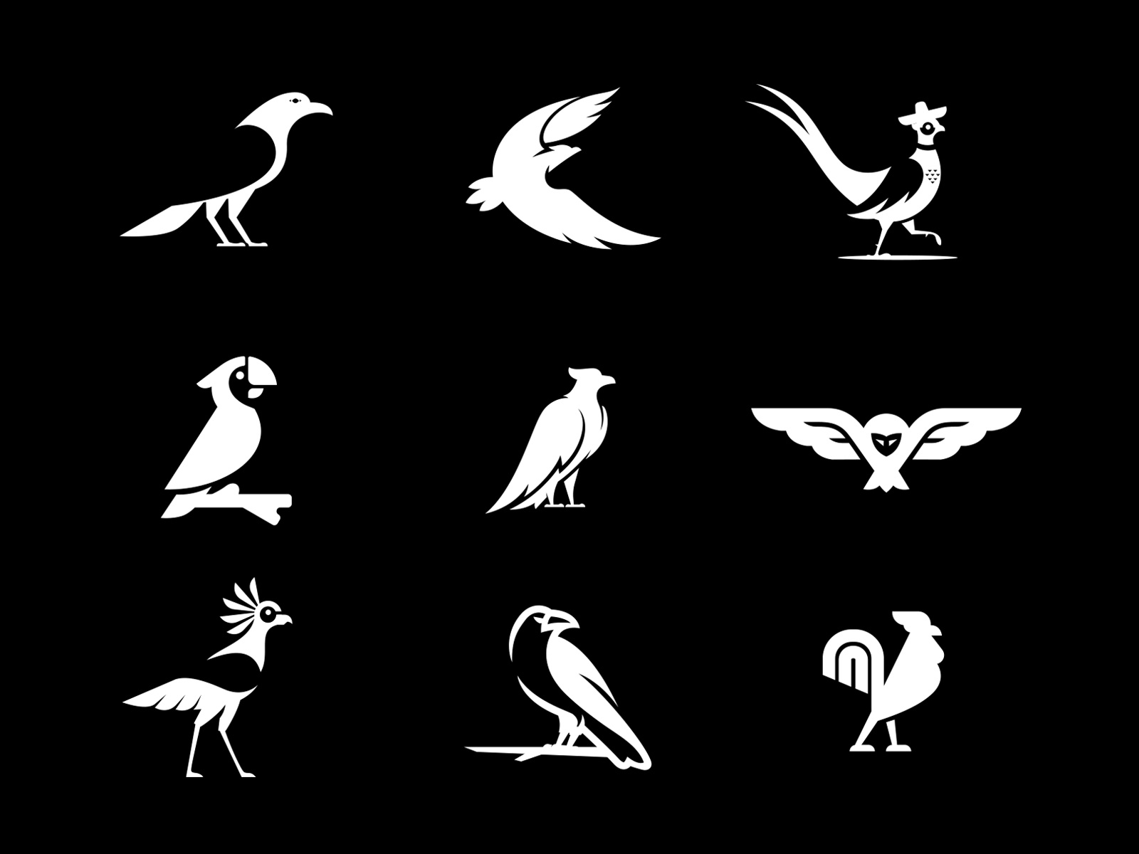 Bird collection by Alex Seciu on Dribbble