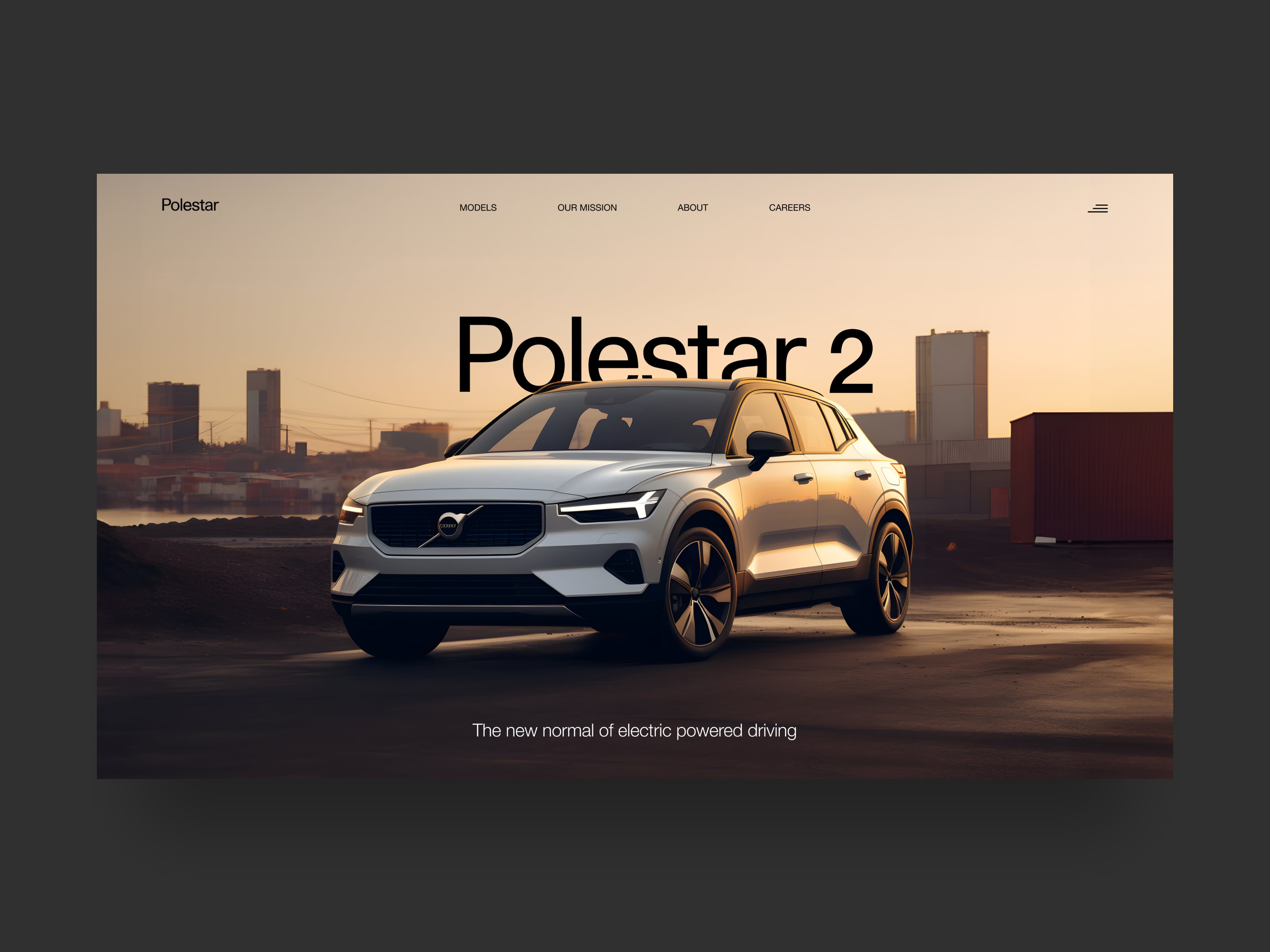 Volvo Polestar 2 - AI Art Direction & UI Design by Billy Boman on Dribbble