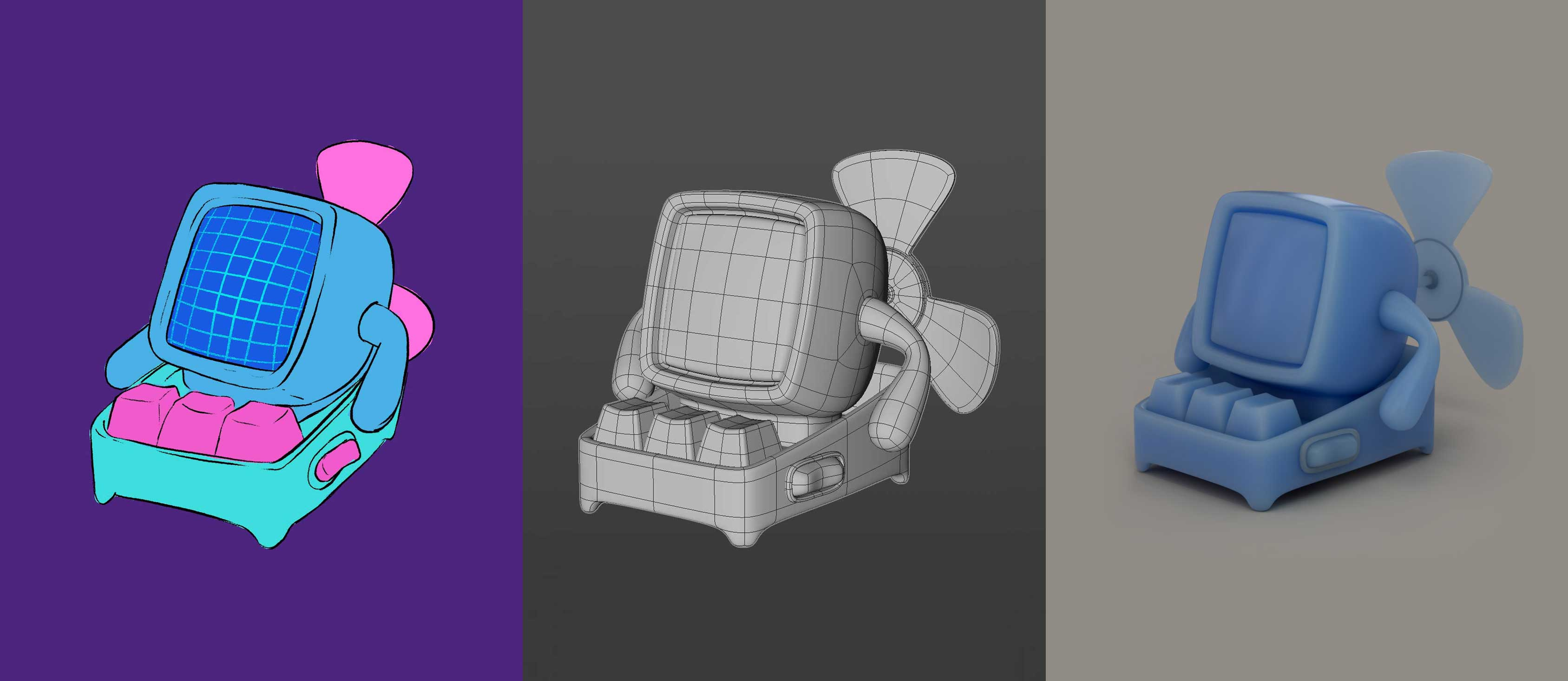 3D FlyScreen Animation by mohammad daneshmand on Dribbble