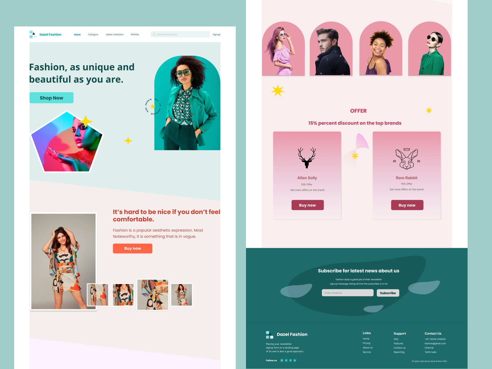 E-commerce cloth website by Mohanapriya selvaraj on Dribbble