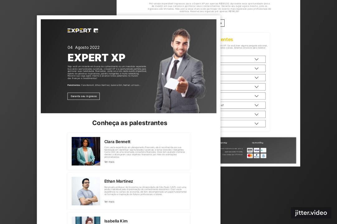 EXPERT XP | Landing Page | UX/UI Design by Pedro Bogo on Dribbble