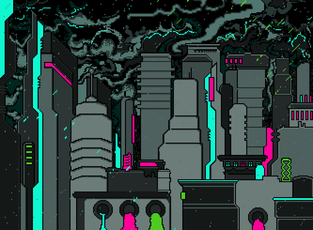 Toxic city by Agnese Damberga on Dribbble