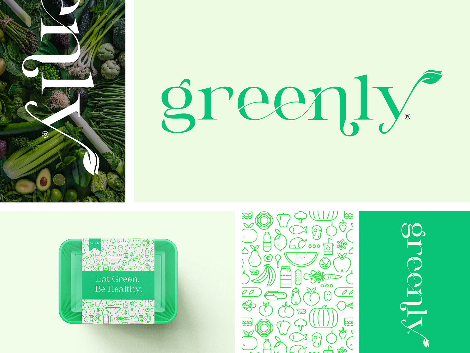 Greenly® Logo Design by Hasib Hemal on Dribbble