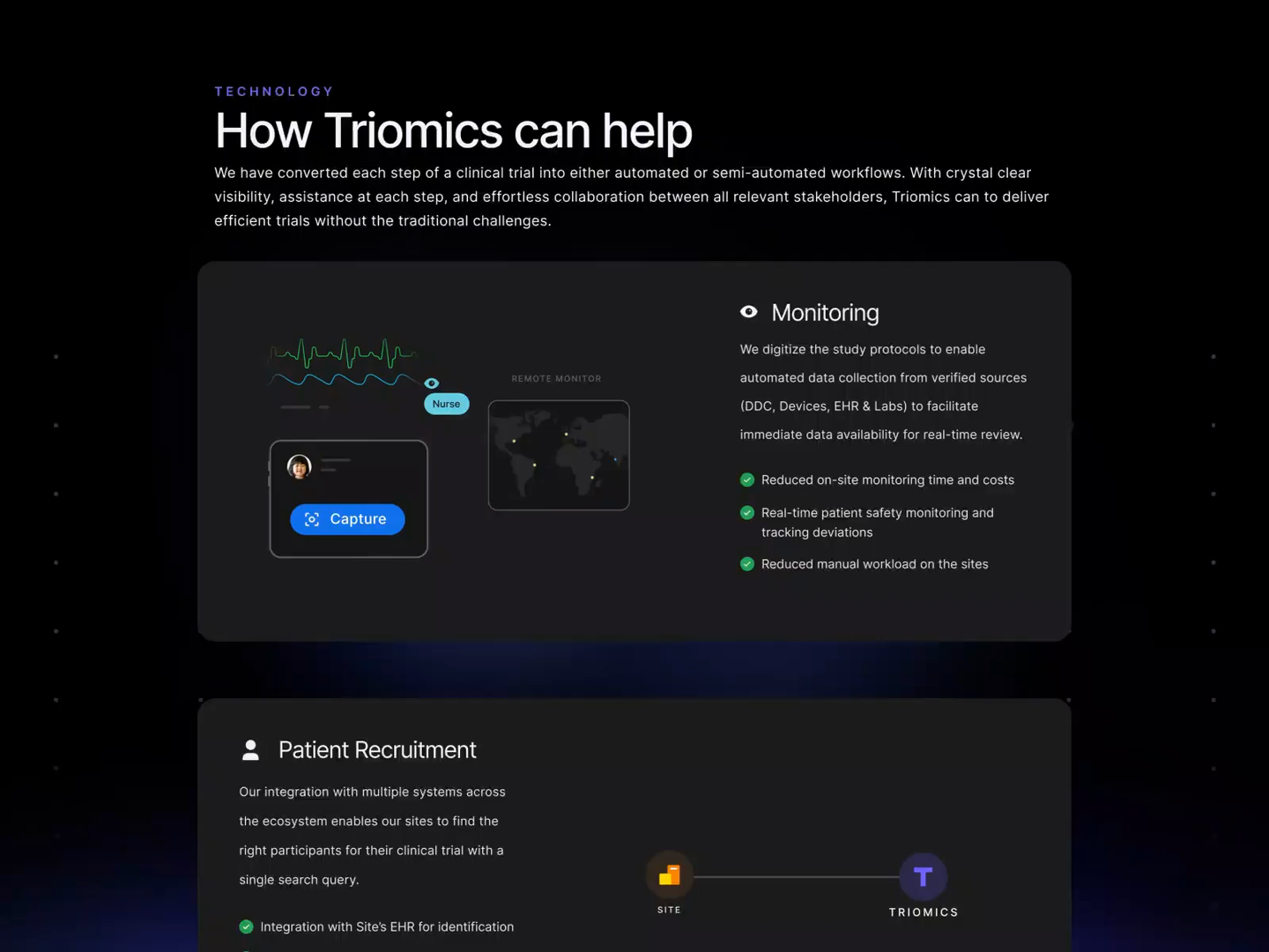 Triomics - Tech Section 03 by Udhaya Chandran for Timeless on Dribbble