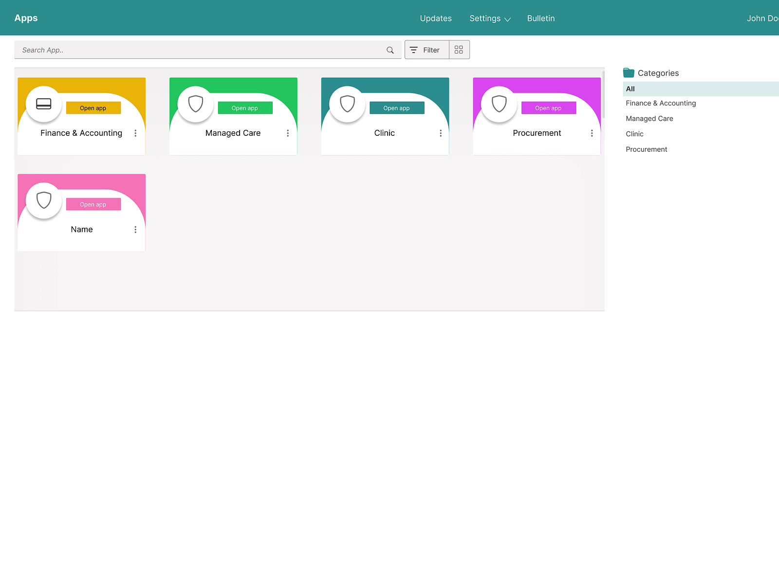 ERP Dashboard and Module - Init by Imm on Dribbble