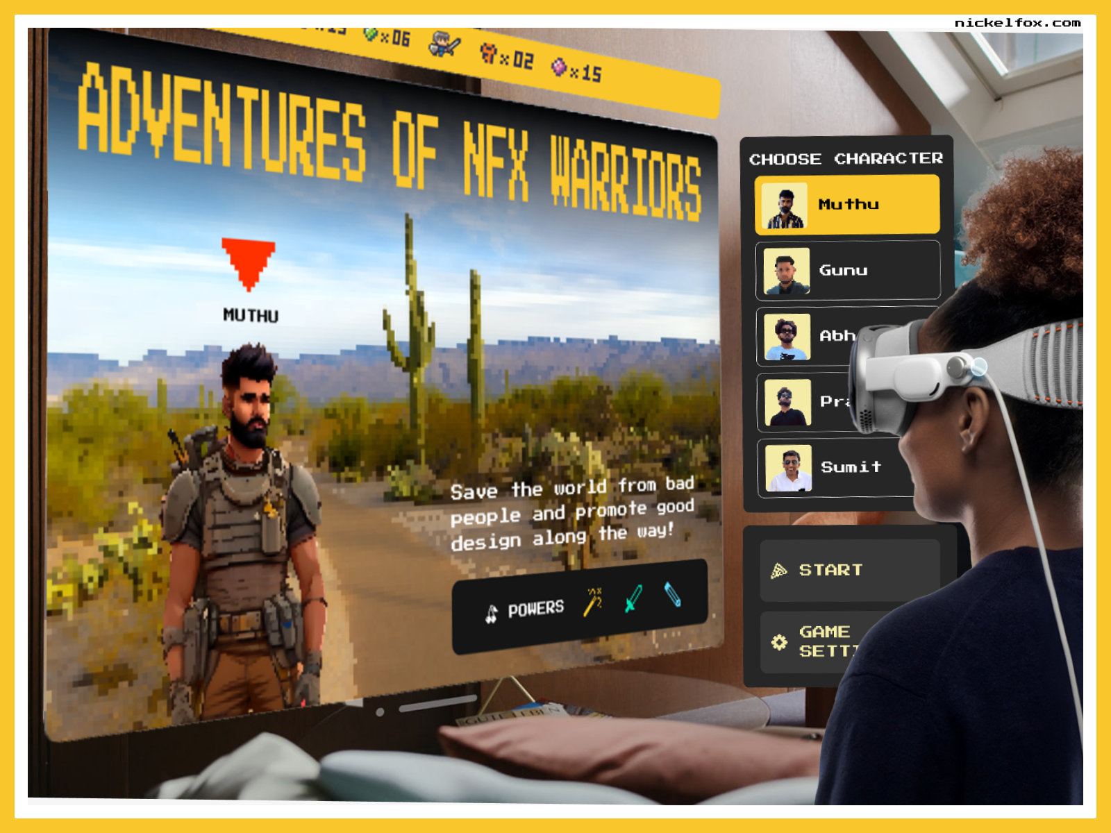 Vr Gaming designs, themes, templates and downloadable graphic elements ...