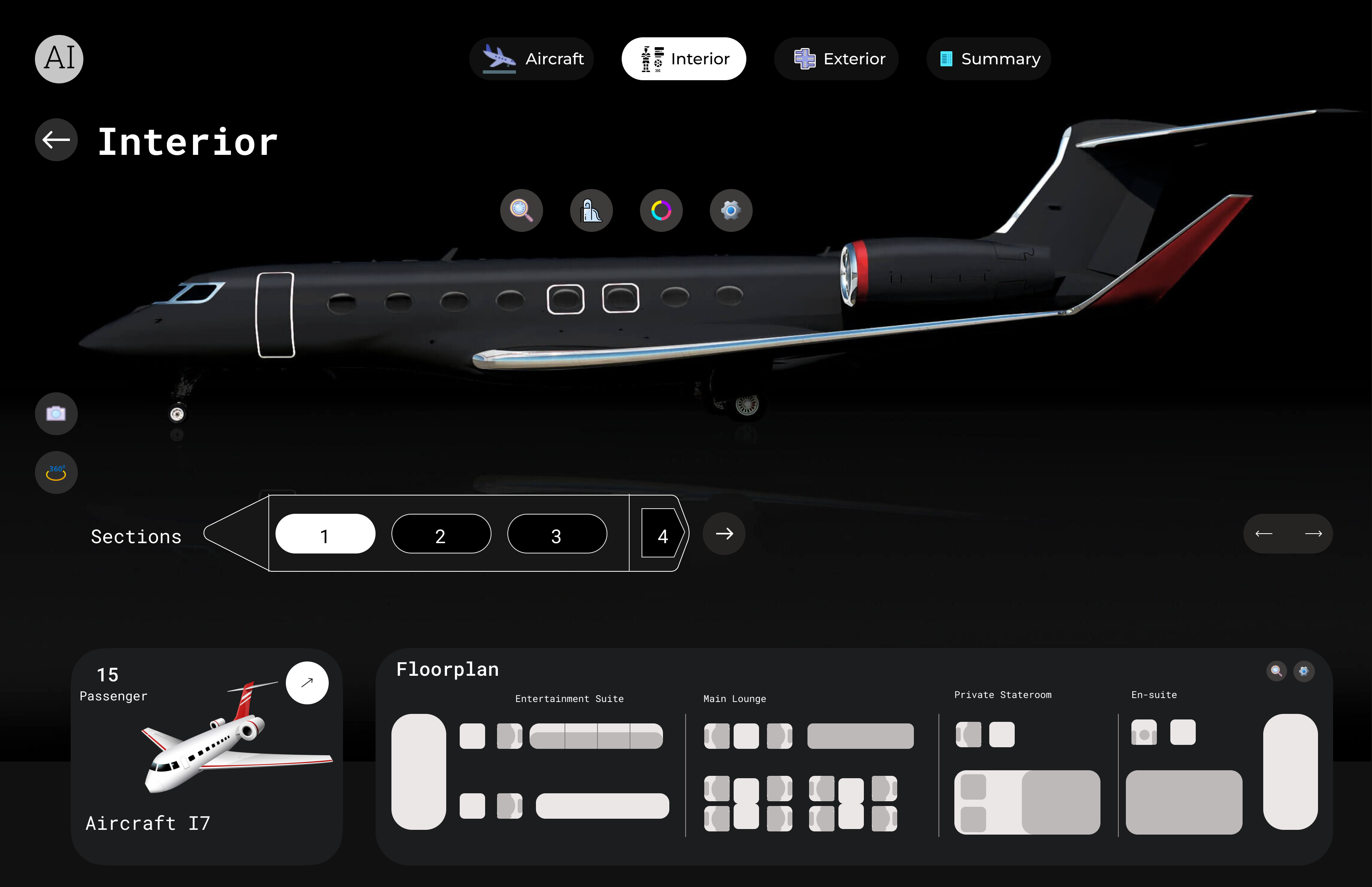 Aircraft website Landing Page in Figma by Manav Parekh on Dribbble