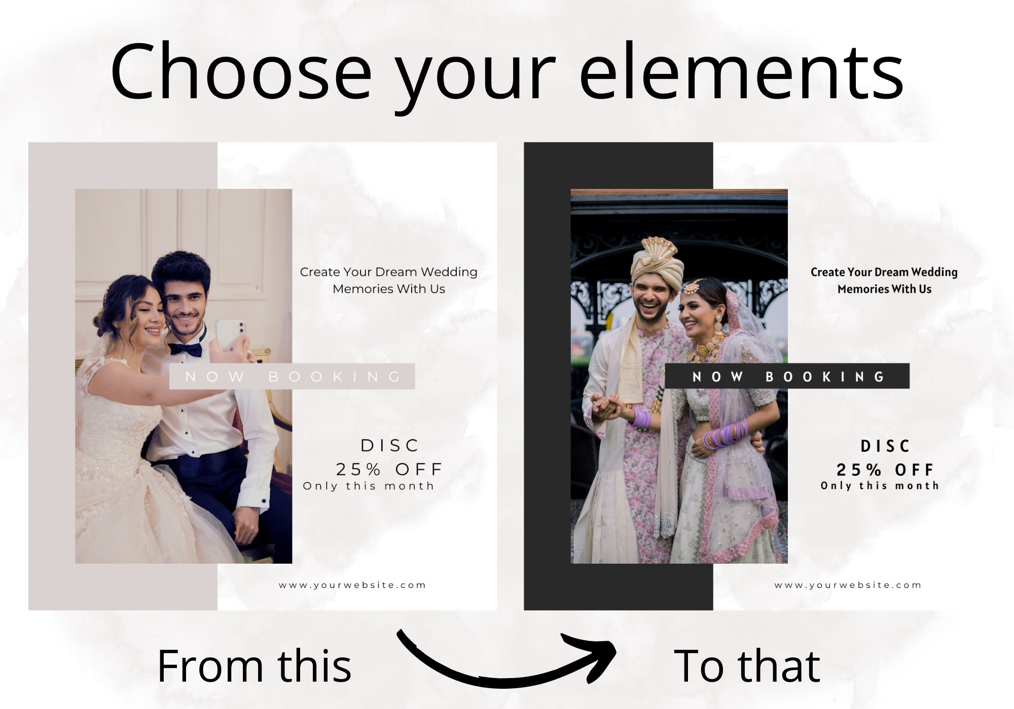 Wedding Canva Templates by Talipic Designs on Dribbble