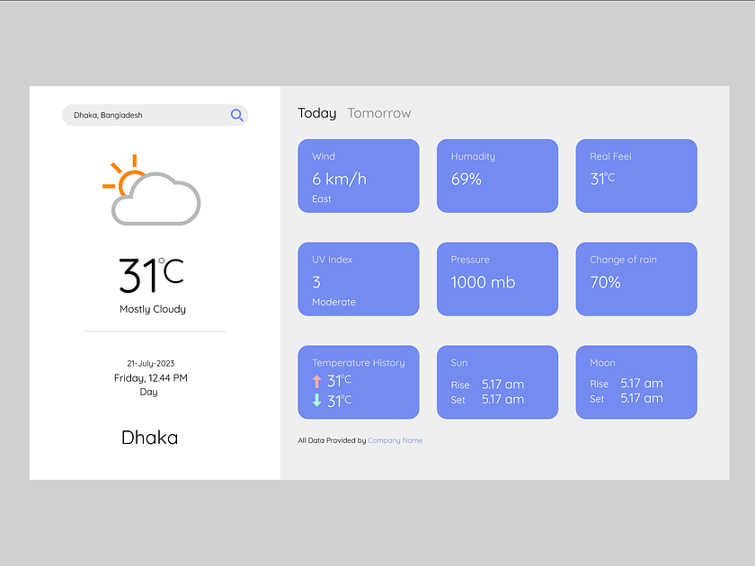 Weather Website designs, themes, templates and downloadable graphic ...