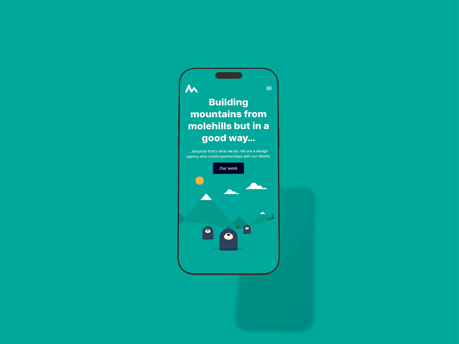 Fully functioning mountain by Mountains From Molehills on Dribbble Fully functioning mountain by Mountains From Molehills on Dribbble