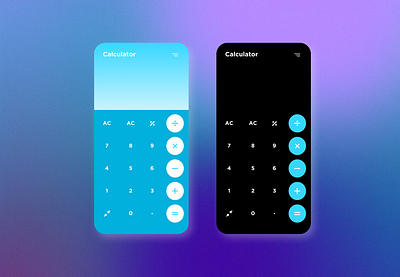 Calculator App UI by Hammad.ui on Dribbble