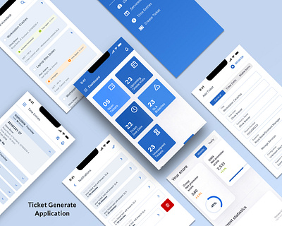 Ticket Generate App designs, themes, templates and downloadable graphic ...