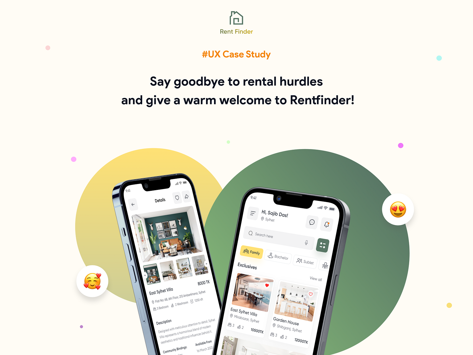 Home Rental App Design | UI/UX Case Study by Dipak Deb Nath 🔥 on Dribbble
