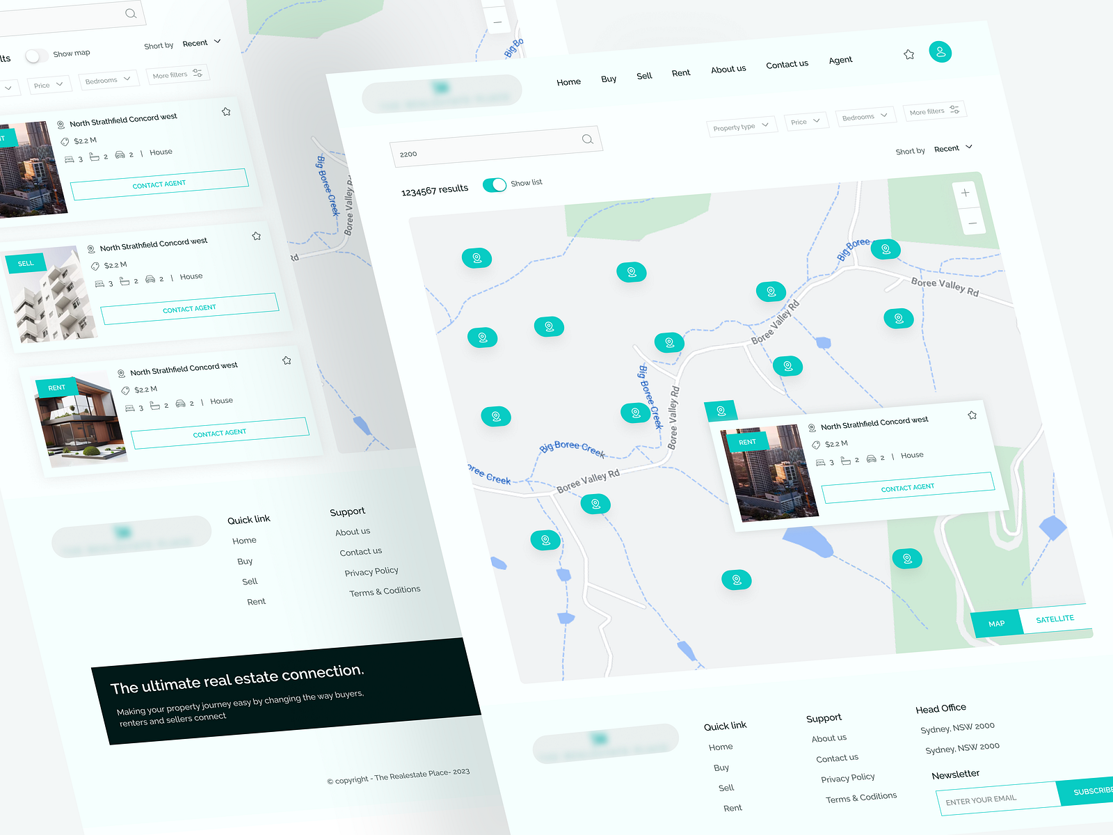 Property search page design by ilias miah on Dribbble
