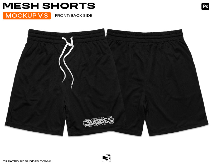 Shorts Mockup designs, themes, templates and downloadable graphic ...