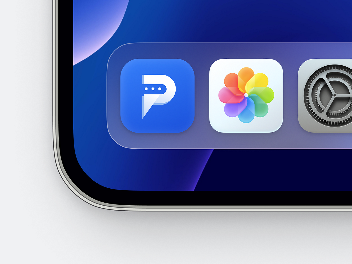 Paradigm ☵ Messaging App Logo by Hossein Nadershahbaz for Duxica on ...