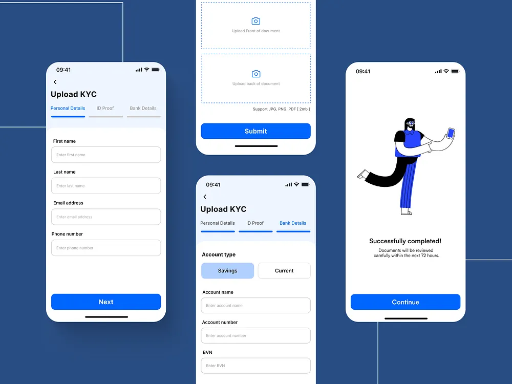 Browse thousands of Kyc Form images for design inspiration | Dribbble