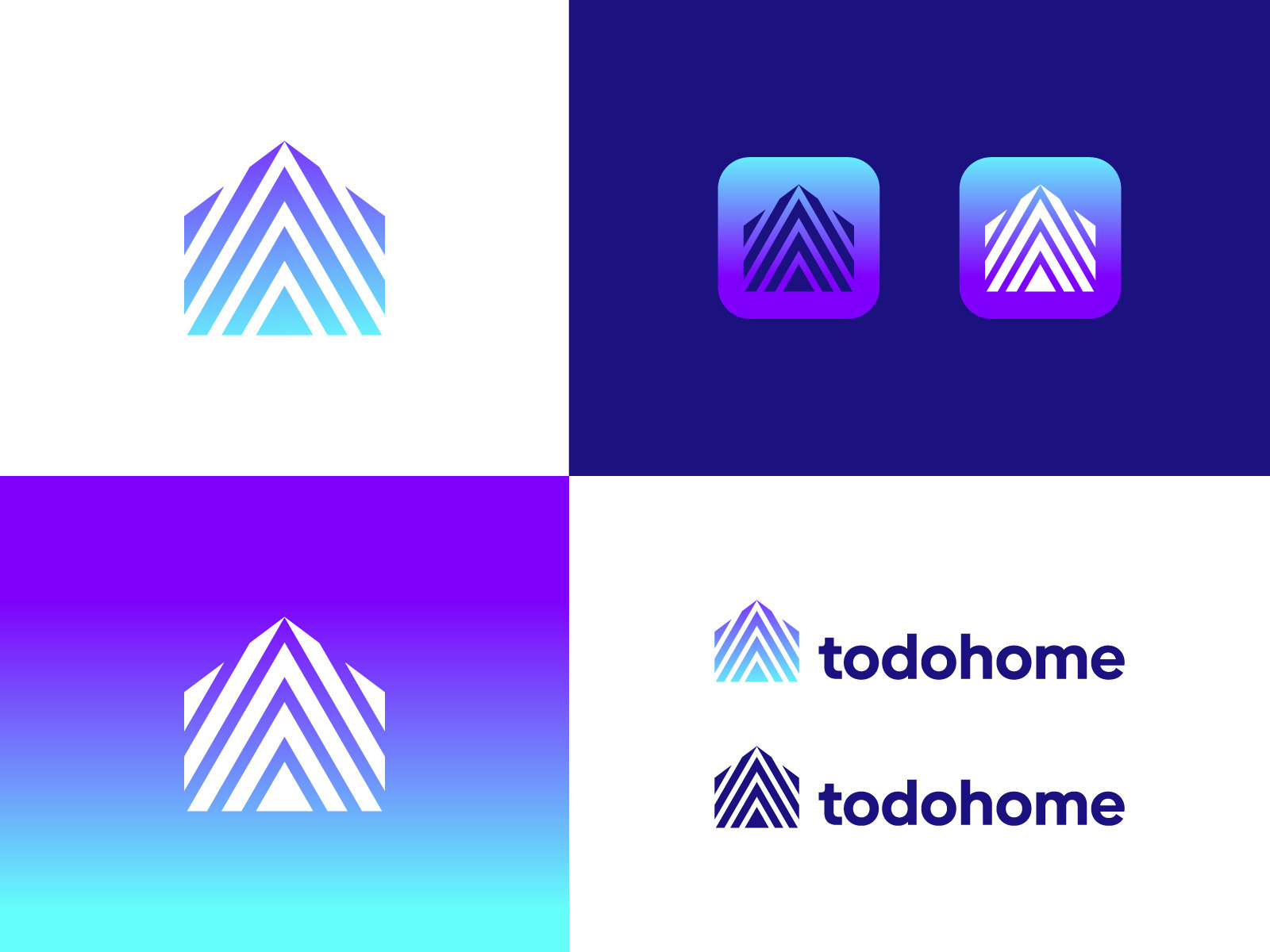 Home logo / For sale by Khabib 🦅 on Dribbble